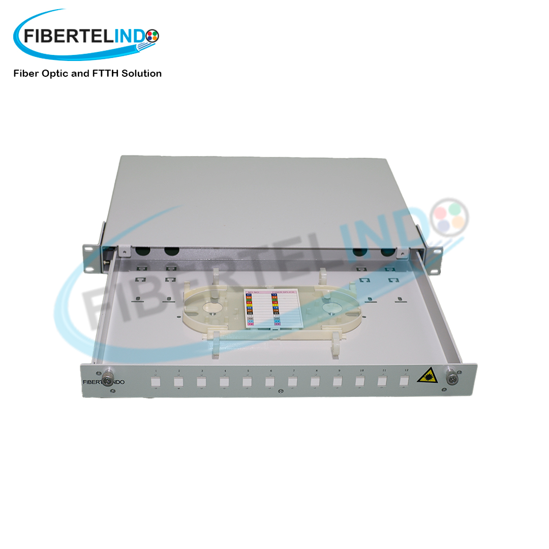 "OTB 12 Core Fibertelindo - Rackmounted Optical Termination Box